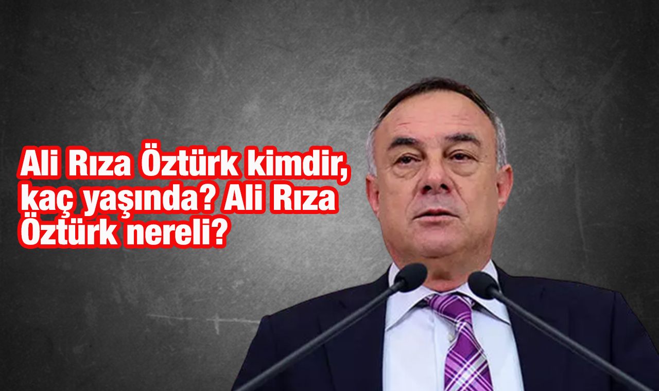 Ali Rıza Öztürk kimdir, kaç yaşında? Ali Rıza Öztürk nereli? - Polatlı ...