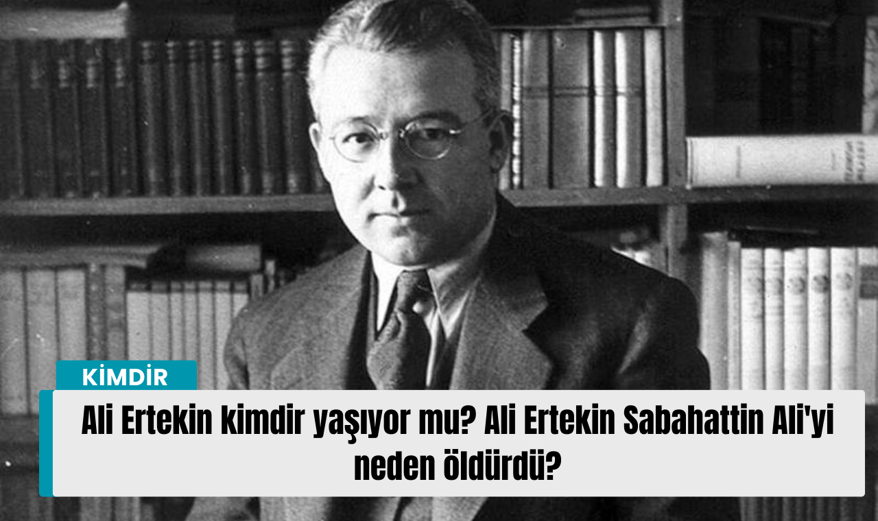 Ali Ertekin kimdir yaşıyor mu? Ali Ertekin Sabahattin Ali'yi neden öldürdü? - Polatlı Postası