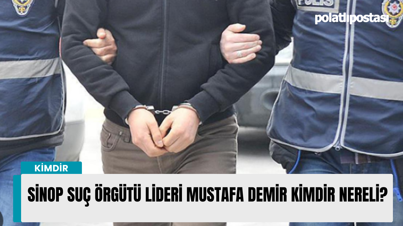 Sinop Suç örgütü lideri Mustafa Demir kimdir nereli? - Polatlı Postası
